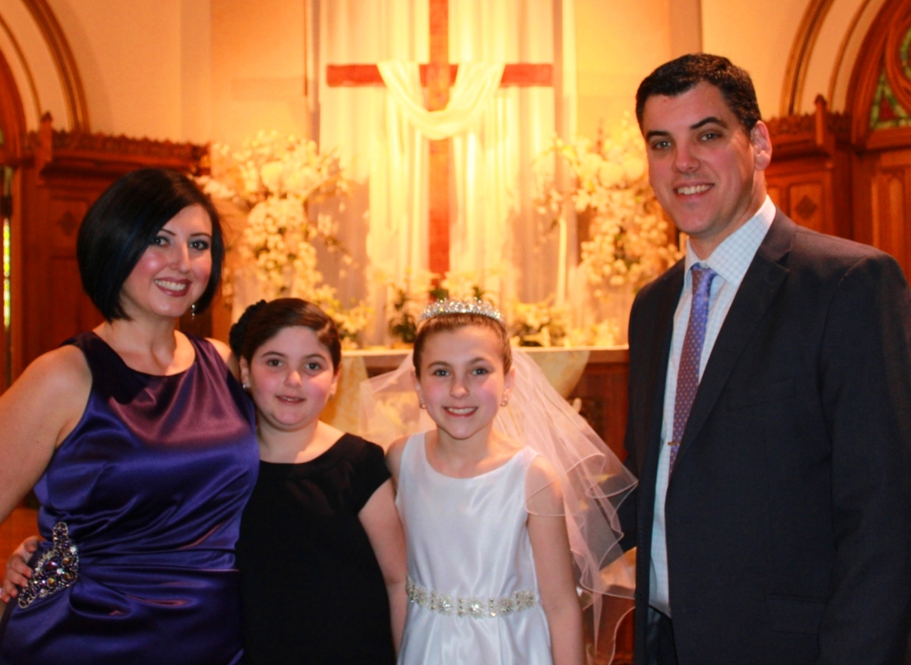 Our Daughter’s First Holy Communion Day – valeria out loud